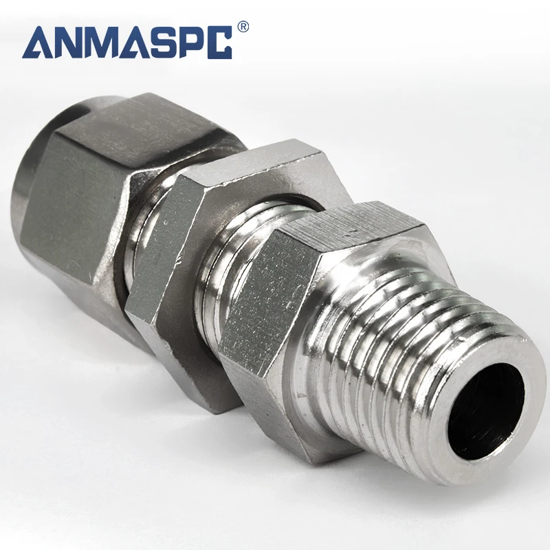 Swagelock Type Hydraulic Ferrule Tube Fittings 3 Way Stainless Steel ...