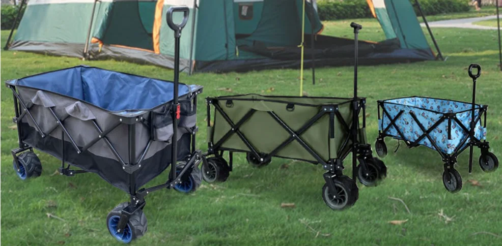 Folding Wheelbarrow Lightweight Garden Leaves Foldable Wheel Barrow ...