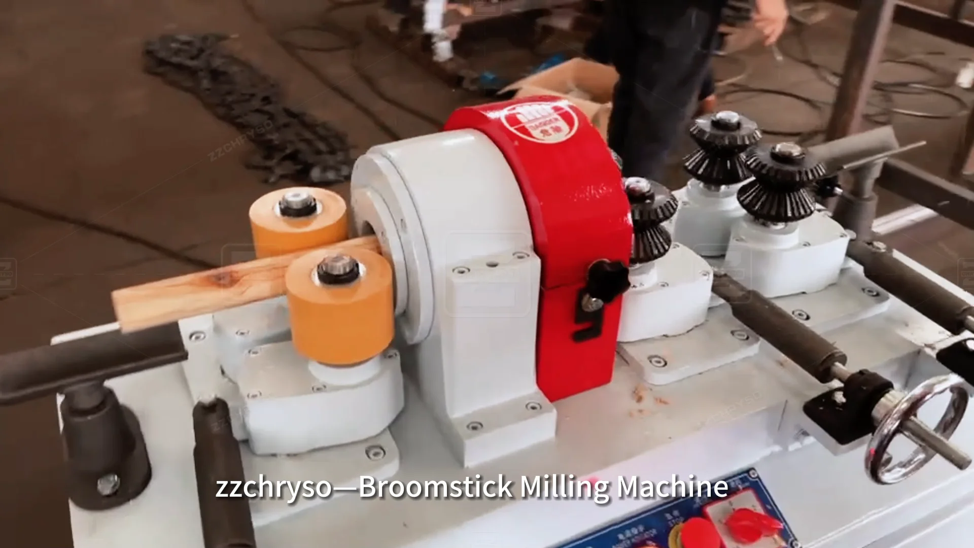 Mc9060 Mc9060a Mc9060b Broom Handle Molding Machine Wood Broomstick ...