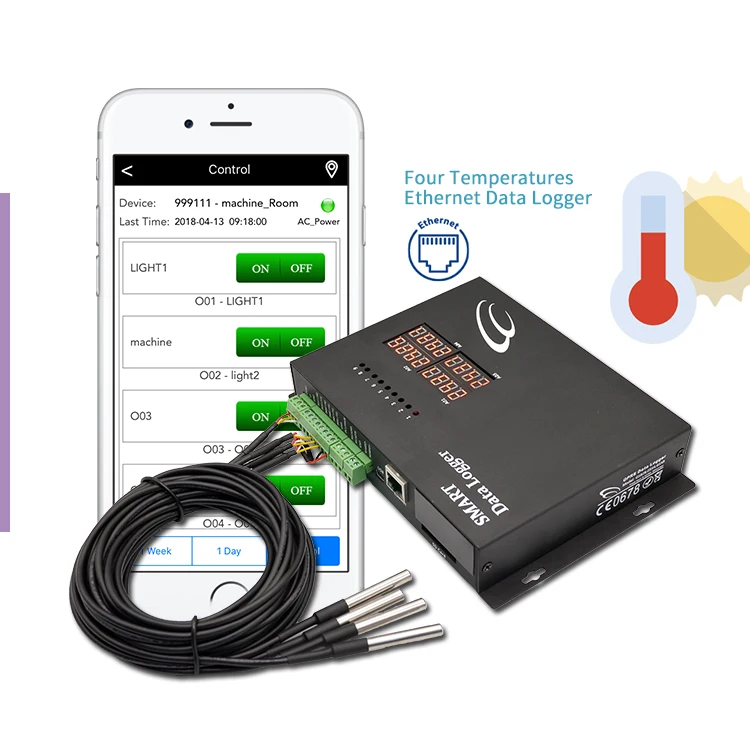Four Temperatures digital multichannel data logger multifunction for Network| Alibaba.com