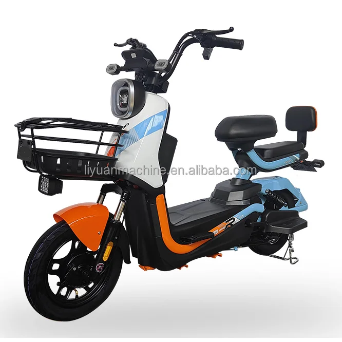 Y2-YH Full Suspension 500w 48v Electric Bike - Vintage City Ride