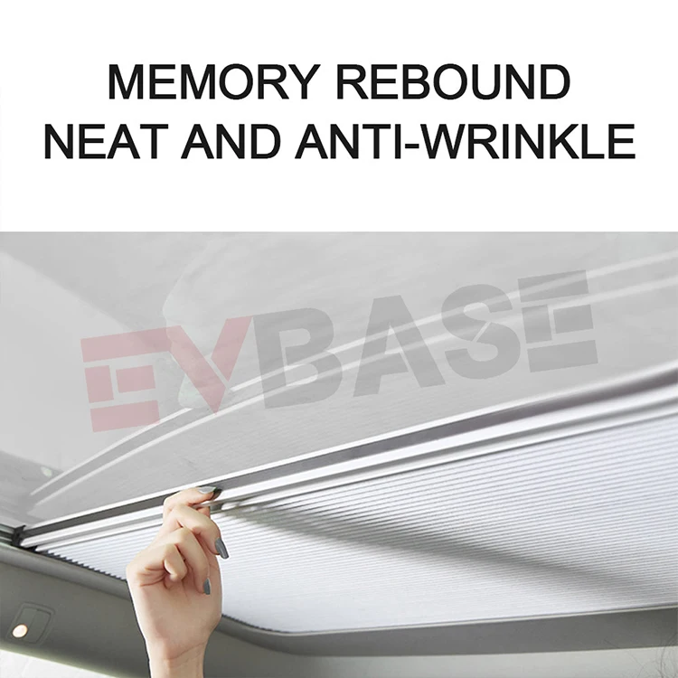 Evbase Tesla Model 3 Y 2020-2023 Premium Retractable Heat Insulation ...
