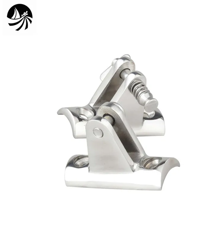 Deck Hinge 316 Stainless Steel Boat Deck Hinge Concave Base 90 Degree ...