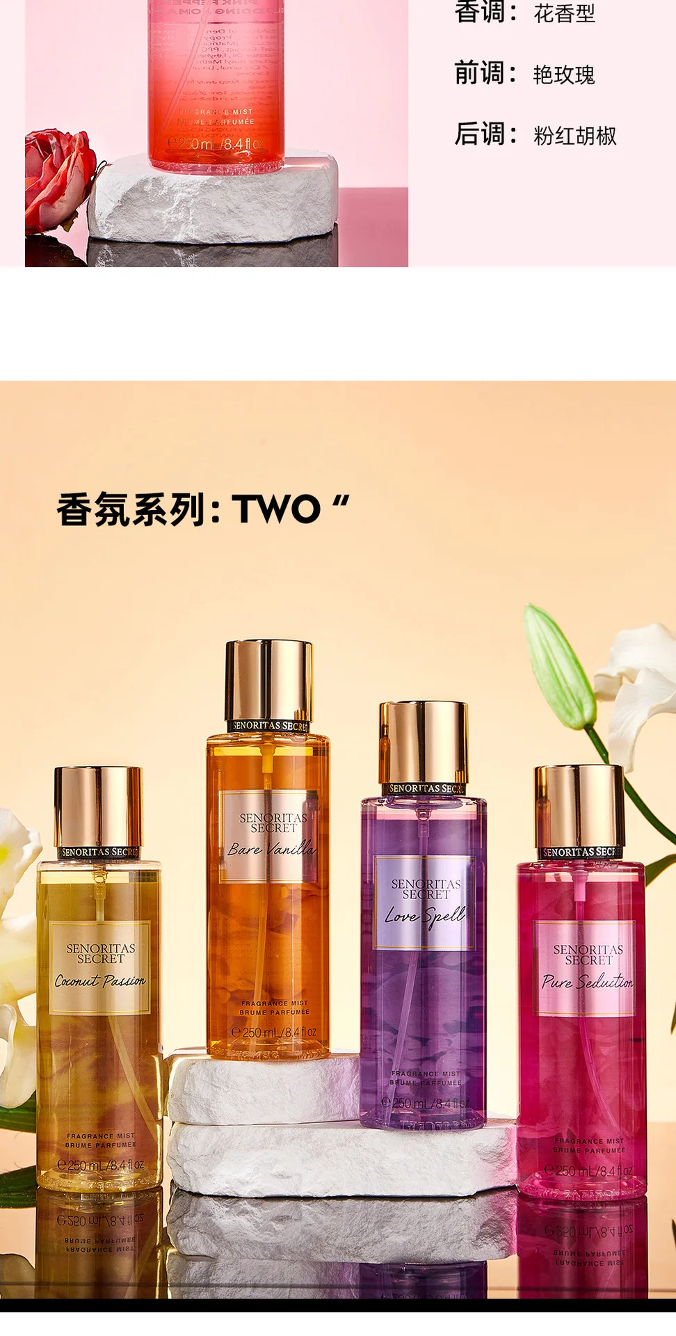 Luxury Bath And Body Works Body Mist Wholesale 250ml Hair And Body ...