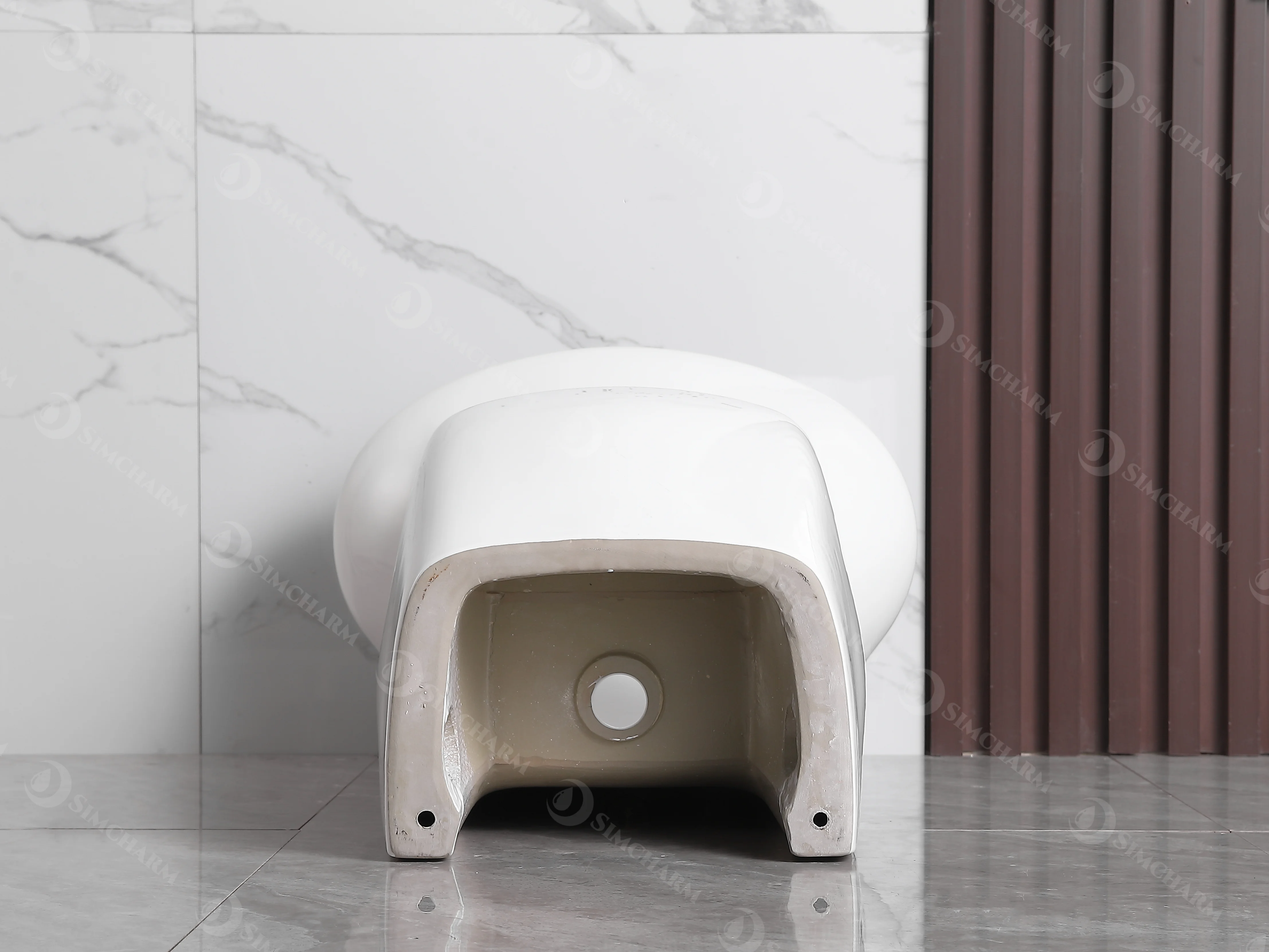 W08E Islamic Vessel Washer - Foot Washing Station for Mosque