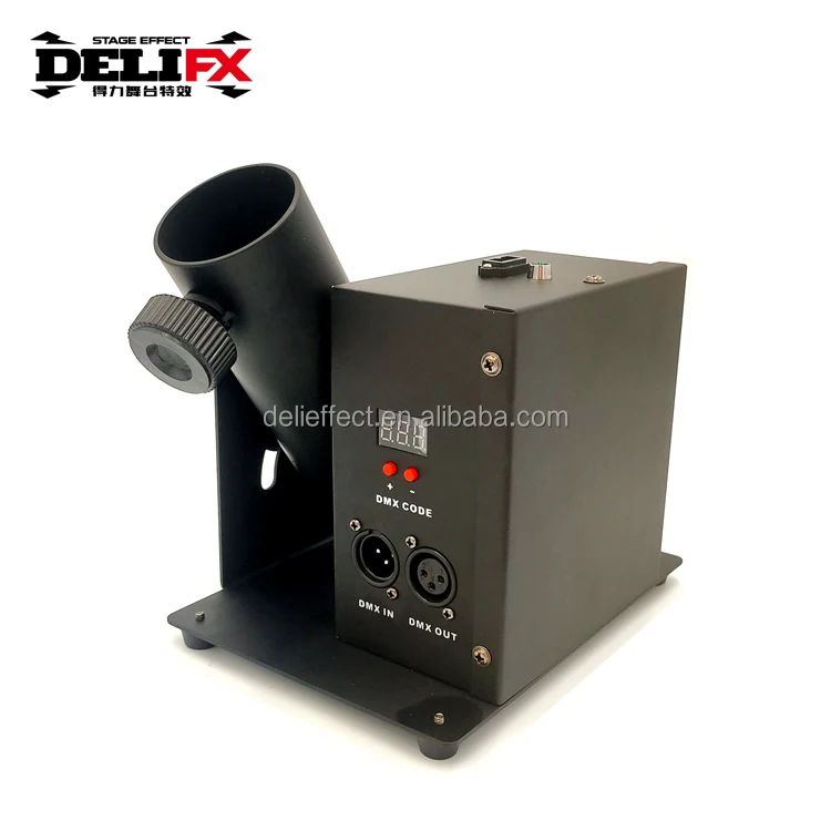 Delifx Confetti Popper Machine - Easy DMX Control for Parties