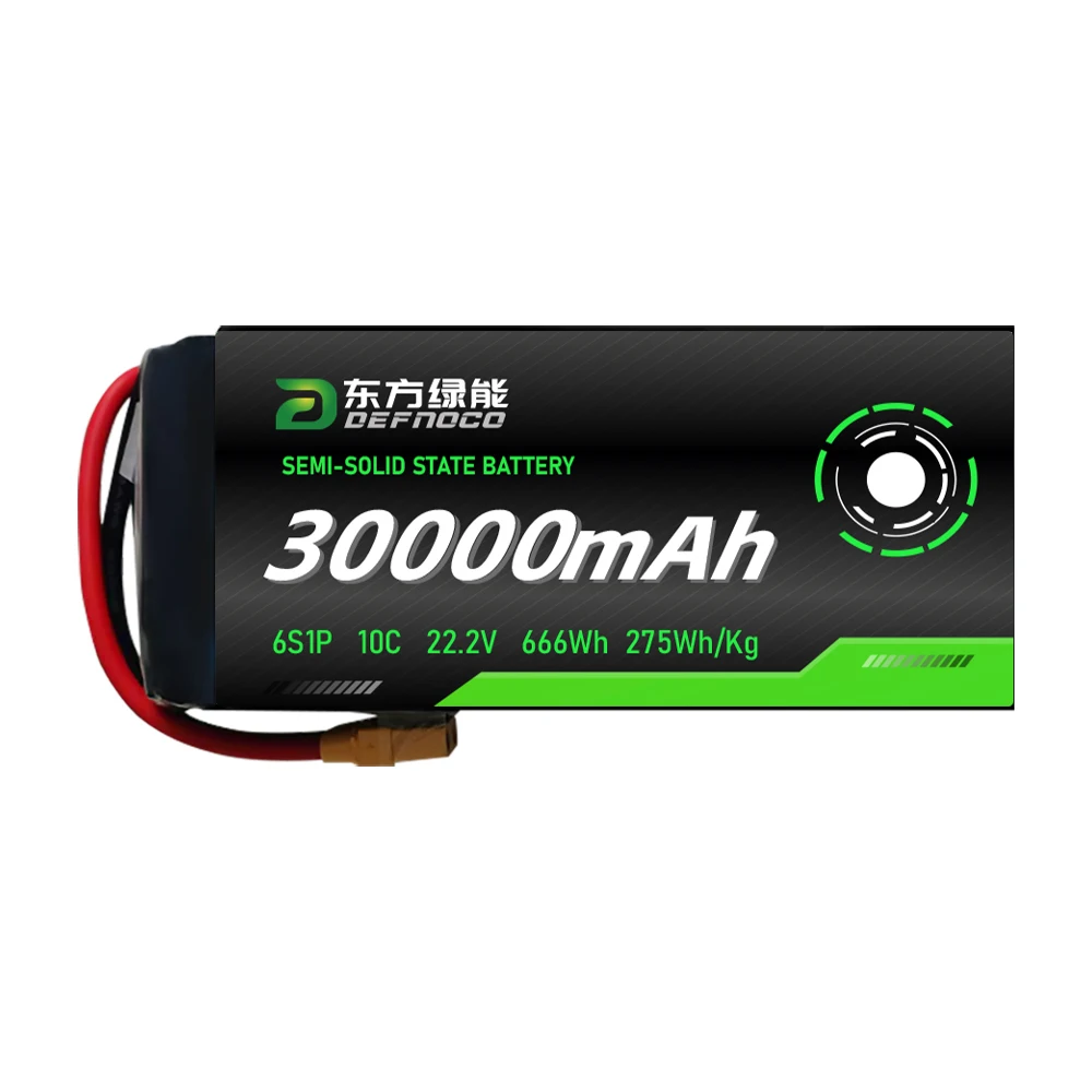 DEFNOCO Low Resistance 6S Hybrid Industrial Drone Battery 10Ah 16Ah ...