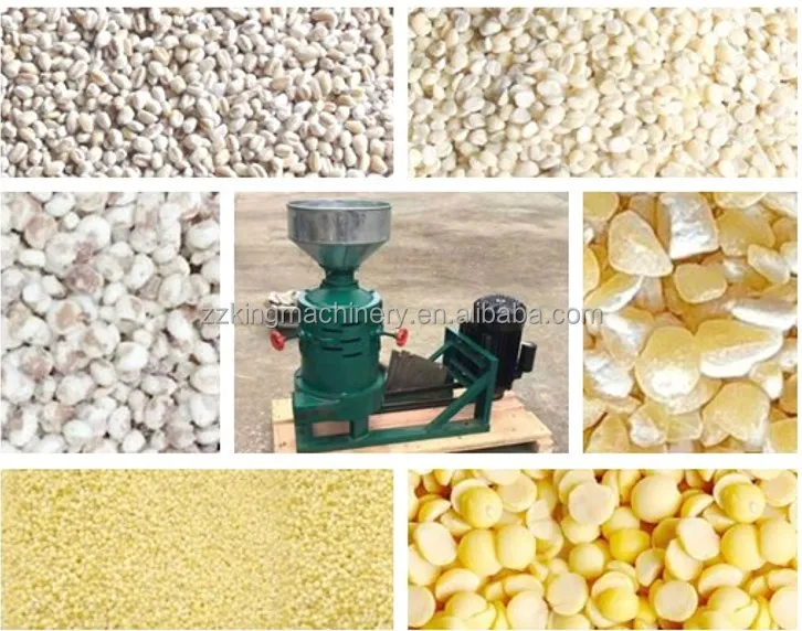 Grain Barley Wheat Skin Dehulling Machine - High Efficiency