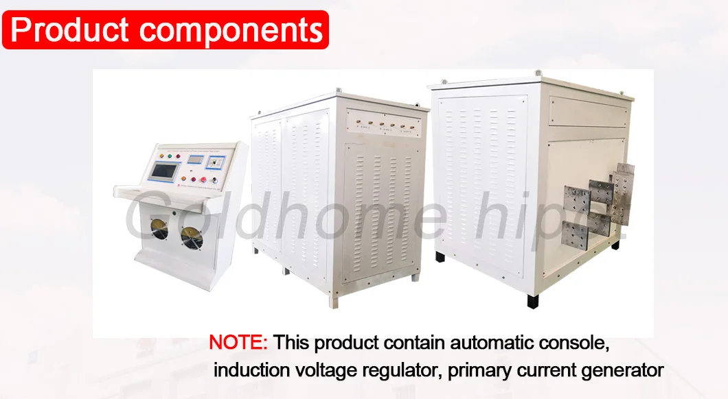 Primary Current Injection Test Set 4000 A Primary Current Injection Device Three Phase Primary