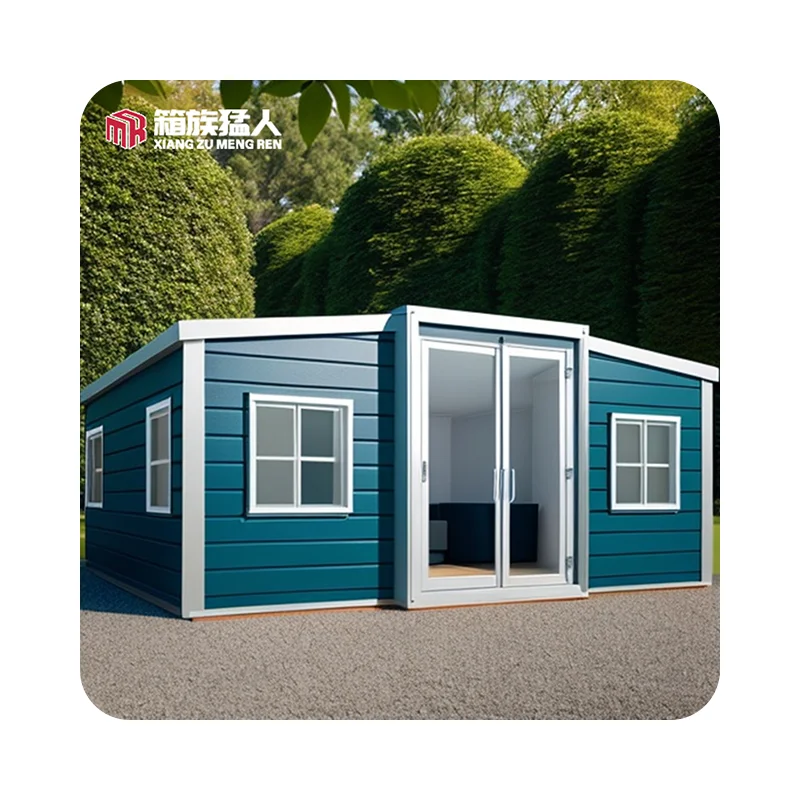 Easy Assembly 20ft expandable container house 3 bedrooms prefab ...