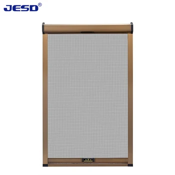 Modern Retractable Roller Mosquito Net Aluminum Insect Screen For ...