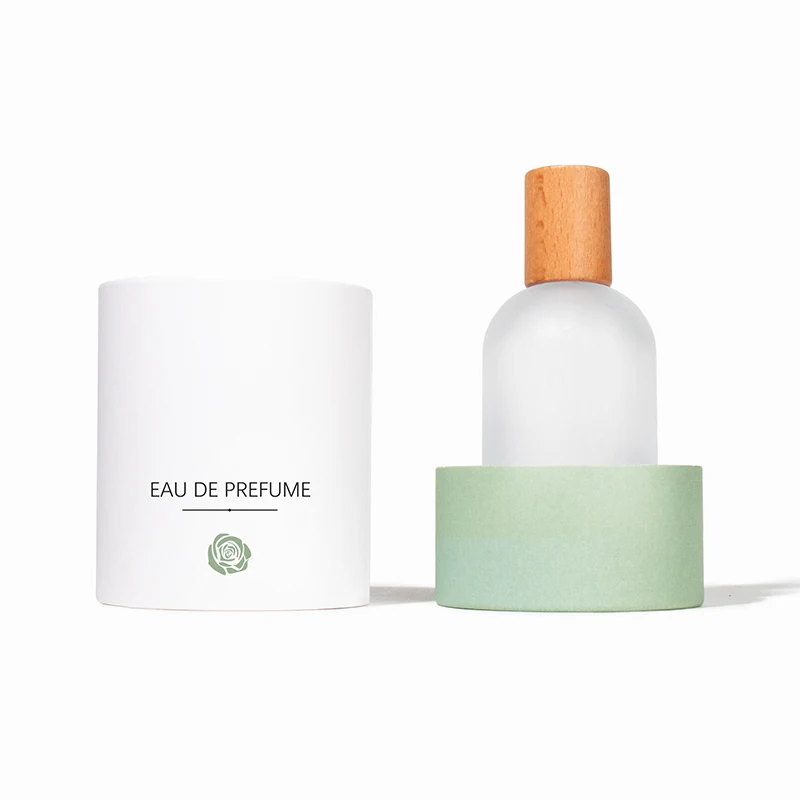 Design 30ml 50ml Round Cylinder Luxury Empty Glass Parfum Spray Perfume ...