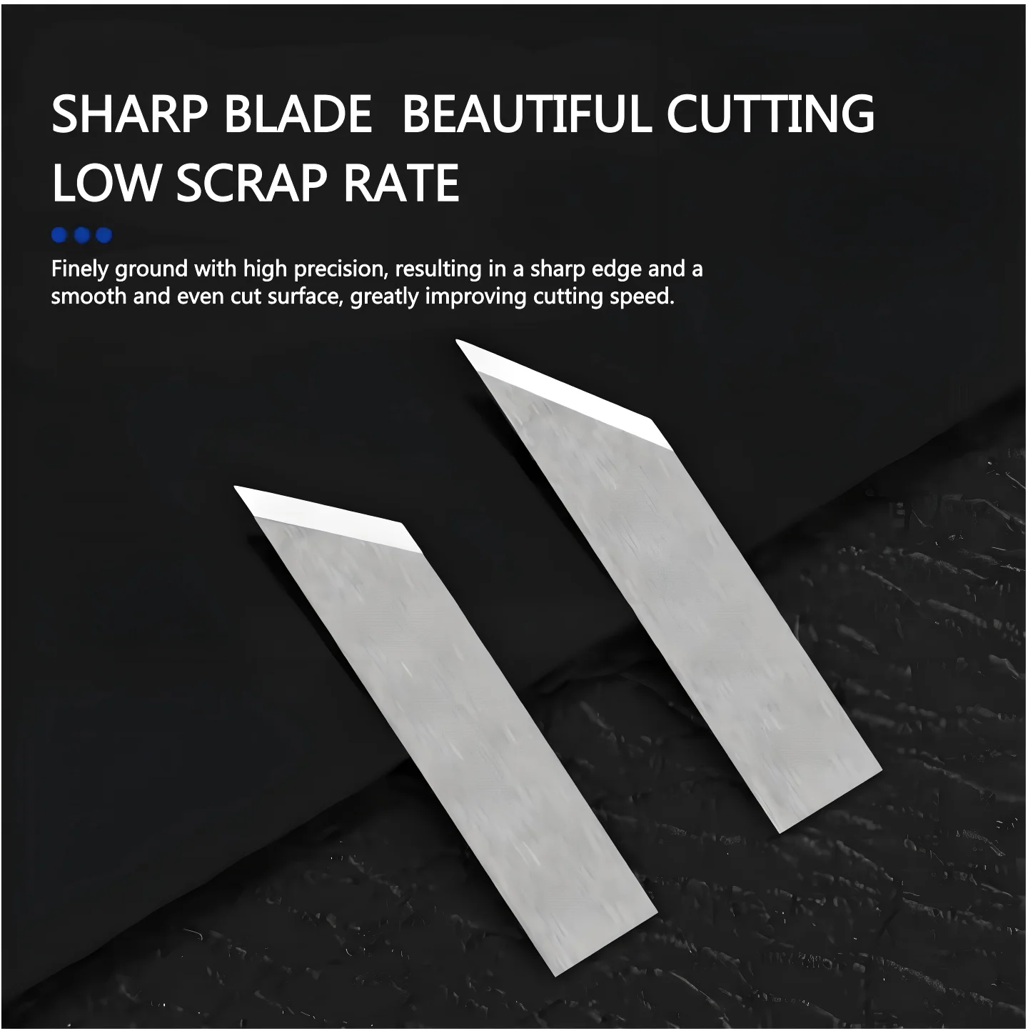 Vibrating Blade CNC Cutting Machine - Tungsten Steel Precision