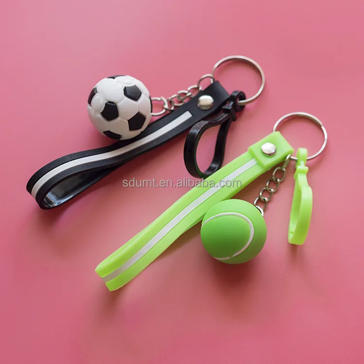 Custom Key Chain Popular Fashion Basketball Keychain Pendant Soccer ...