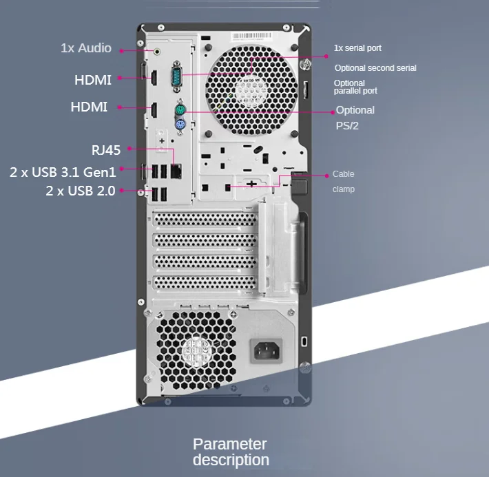 High Performance Thinkserver T100c Tower Server Support Configuration Customization - Buy Office ...