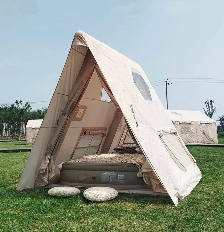 5.6 Square Automatic Triangle Inflatable Air Transparent Window Beach ...