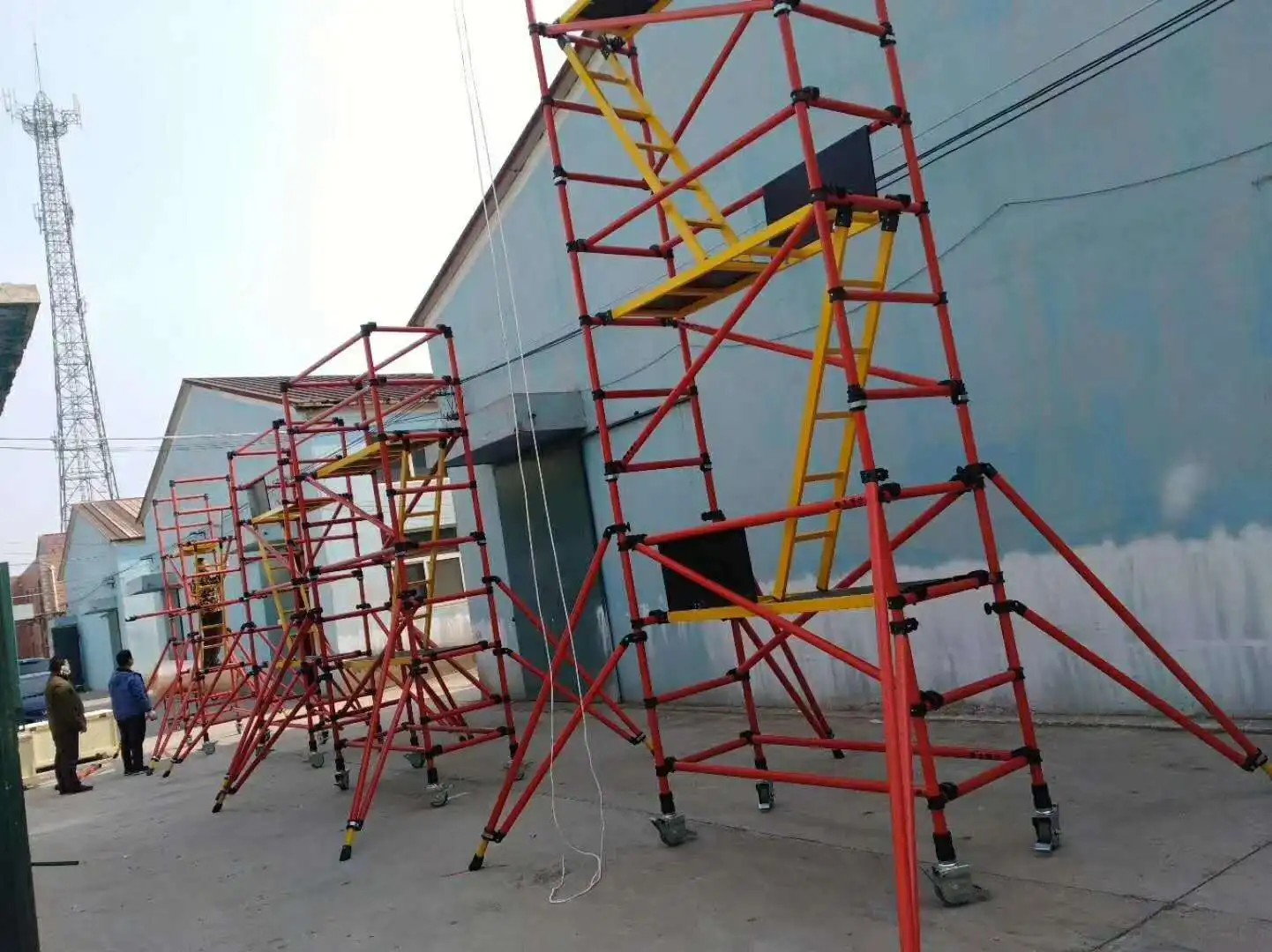 Jiatai Portable Fiberglass Insulation Scaffolding Tower Kit