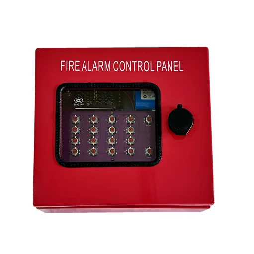 High-quality addressable fire alarm control system panel 1 to 16 loops ...