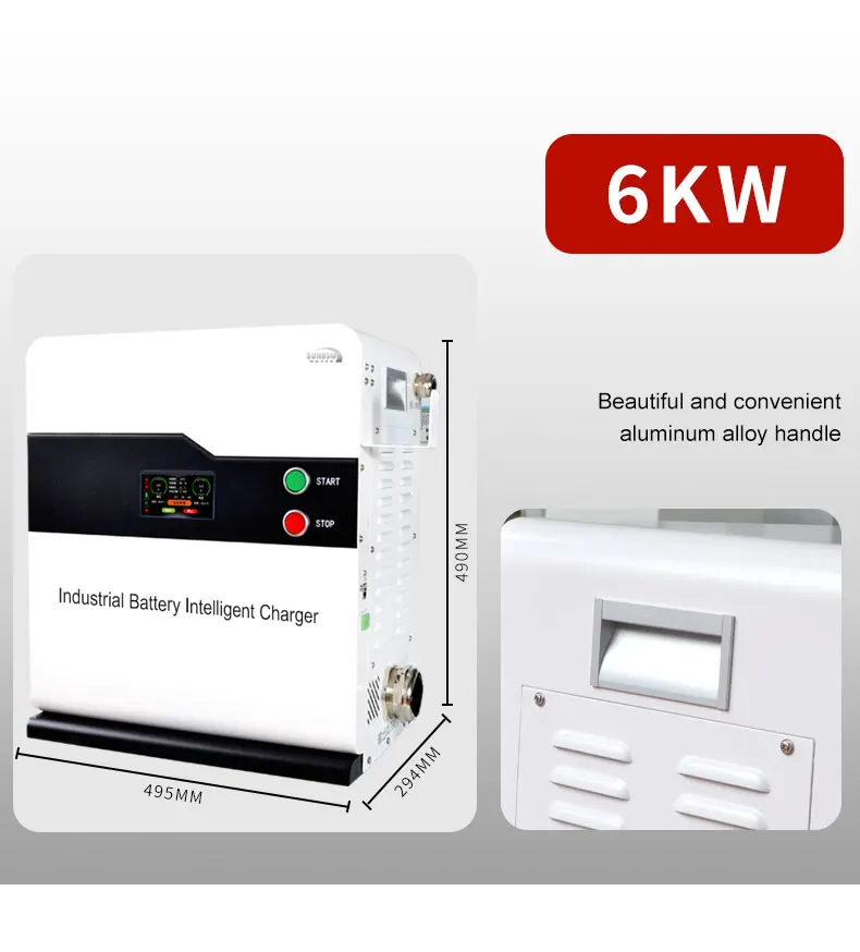 Bsm Forklift Battery Charger 48v 50a 100a 200a Industrial Lithium Ion ...