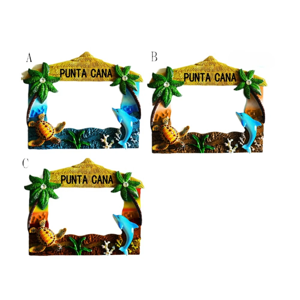 Customizable Wholesale 3d Refrigerator Magnet Stickers Seaside Style ...