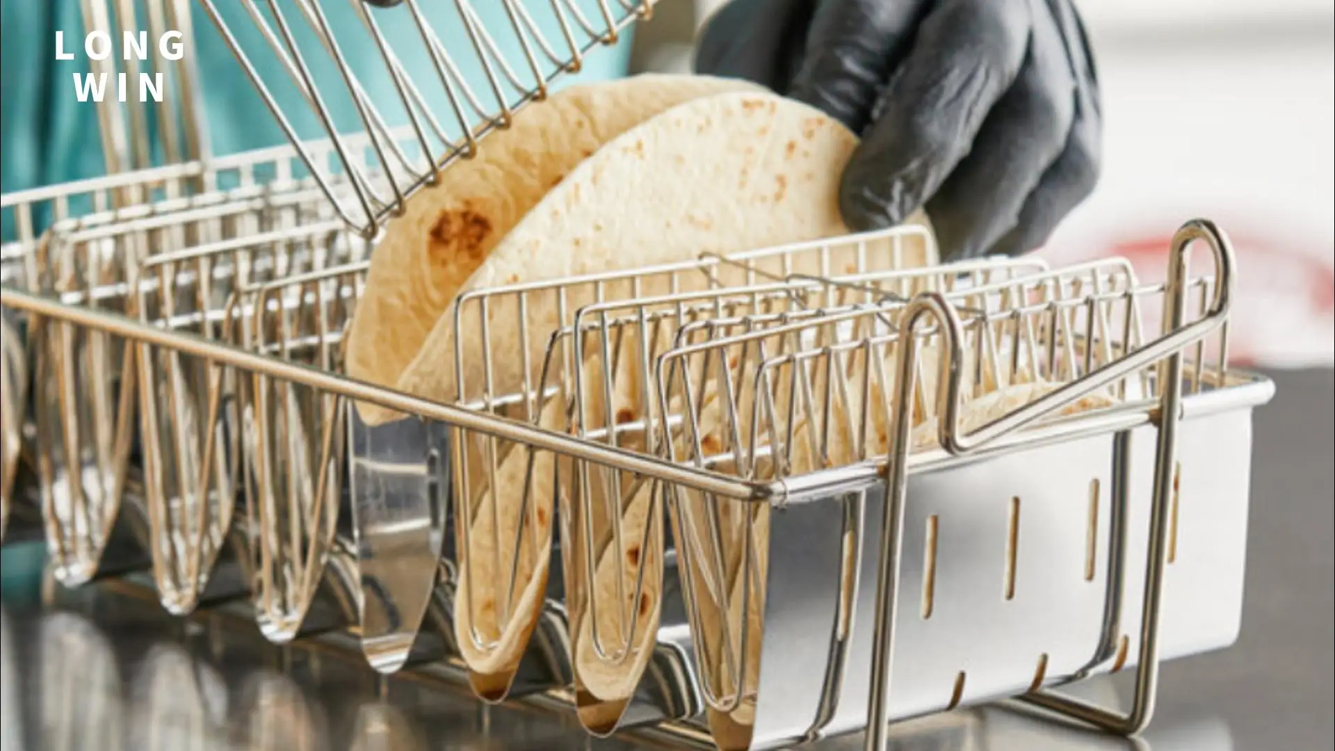 Cookmate Taco Basket Holds 4 Shells Deep Fryer Taco Holder Basket Taco ...