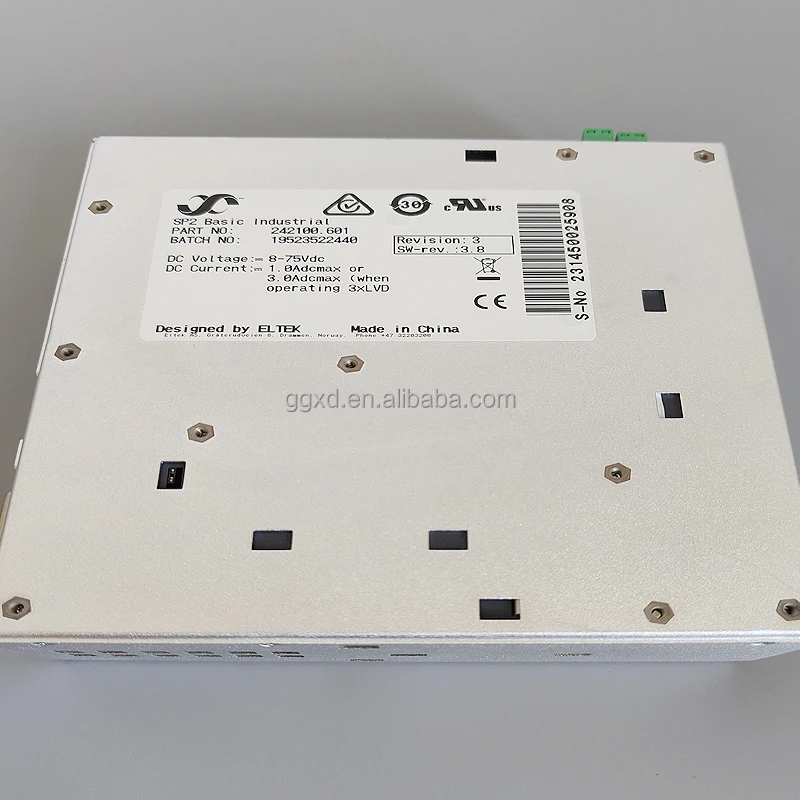 Eltek Smartpack2 Touch Basic Industrial Controller Module - Telecom Power, RS232C/RS485, 12 ...