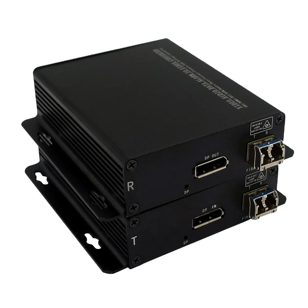 4k Displayport Over Optical Fiber To 10 Kilometer,With Bi-directional ...