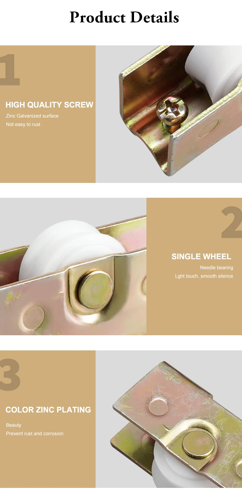 Sliding Window Wheel For South America Factory Price Wheel For Shower ...