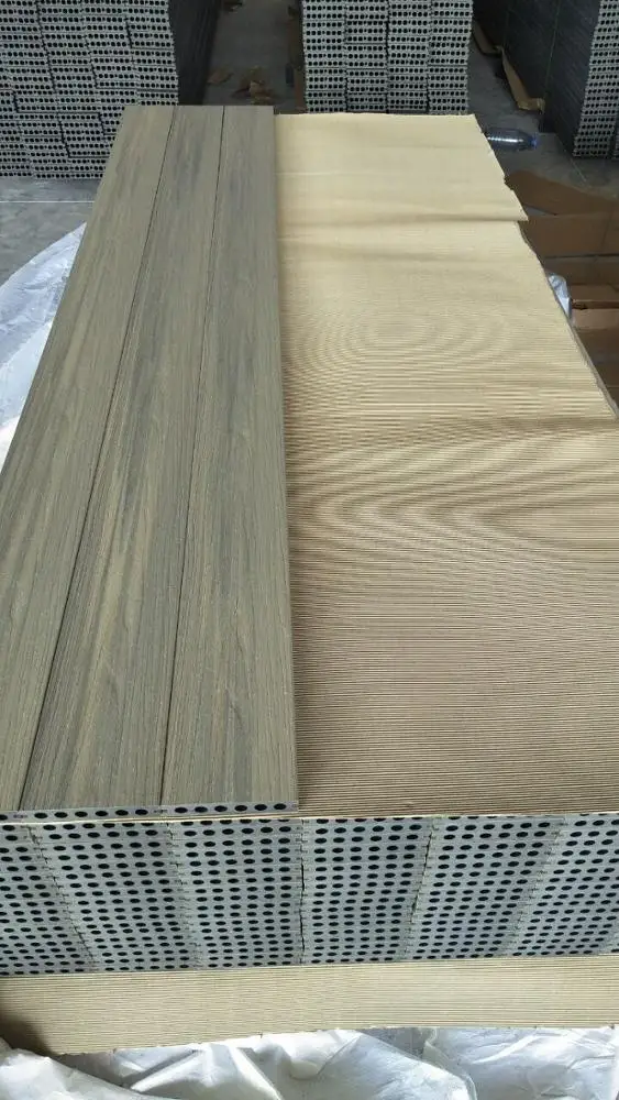 Wpc Composite Outdoor Decking / Terrace Flooring/ Solid Hard Wood Board - Buy Composite Deck,Wpc ...