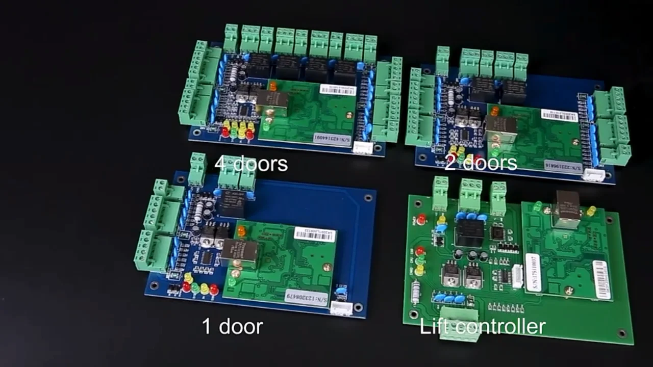 Tcp Ip Wiegand 26 Door Access Control Panel 1 2 4 Door Control Board ...