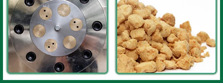 Sunpring Soya Chunks Machines Soya Protein Extruded Soya Chunk Product ...
