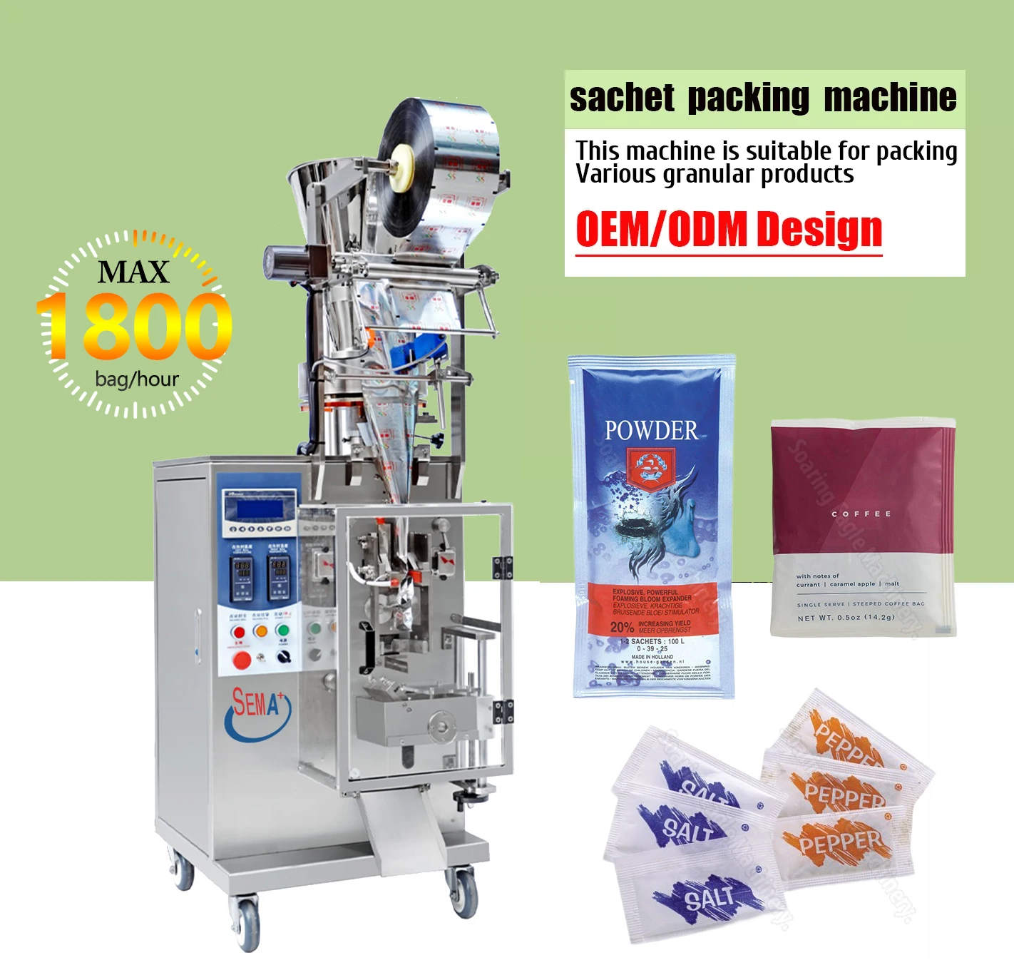 Automatic Ensacheuse Poudre Powder Packing Machine| Alibaba.com