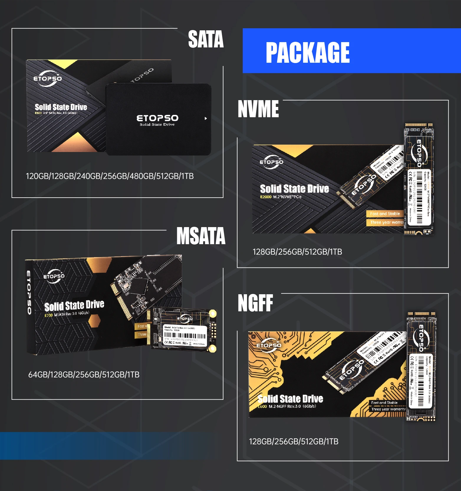 Internal M2 Ssd 120gb/128gb/240gb/256gb/480gb/512gb/1tb Disco Duro Ssd ...