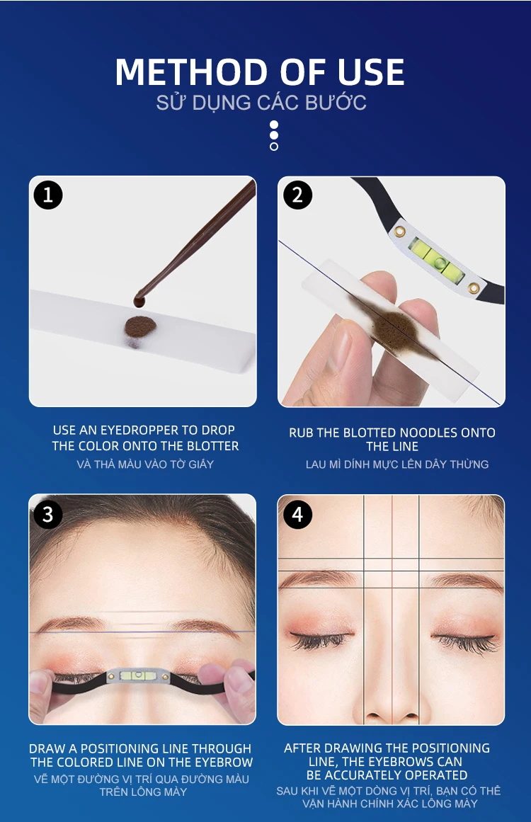 Horizontal Bead Mapping Ruler Tattoo Positioning Line Drawing Auxiliary ...