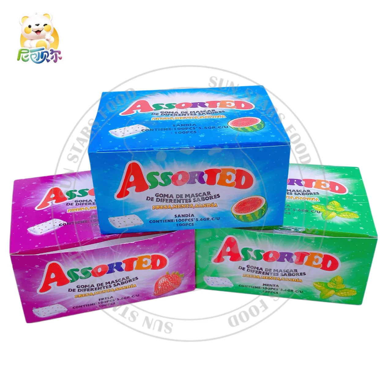 Sugar-free Energy Chewing Gum With Xylitol And Caffeine Fruity Flavor ...
