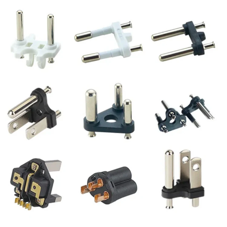 High Quality 16a Electrical Plug Insert Brass 3 Pin Plug Insert Vde ...