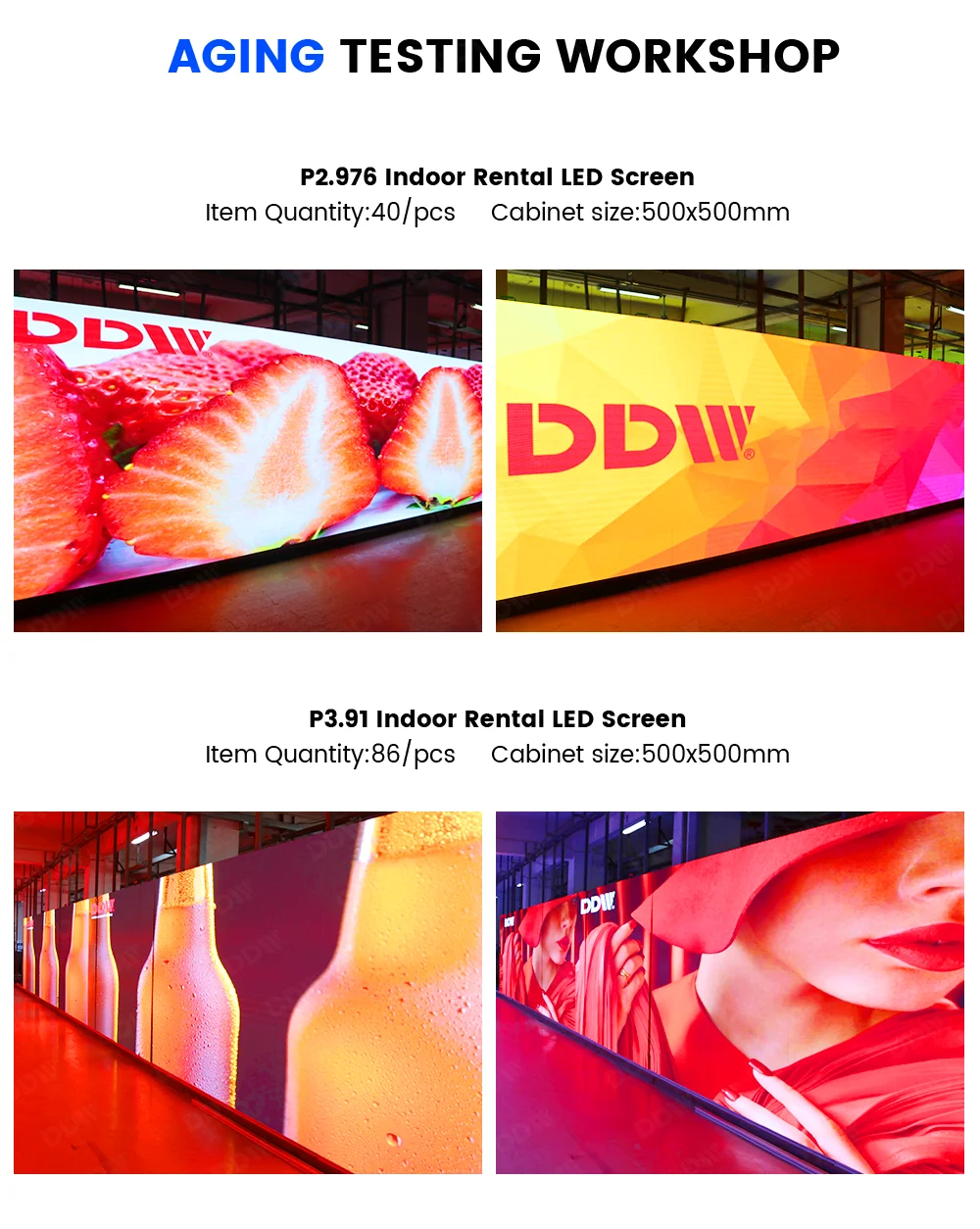 High Quality Lamp Beads Stage Rental Video Wall 3840hz Refresh Rate Led ...