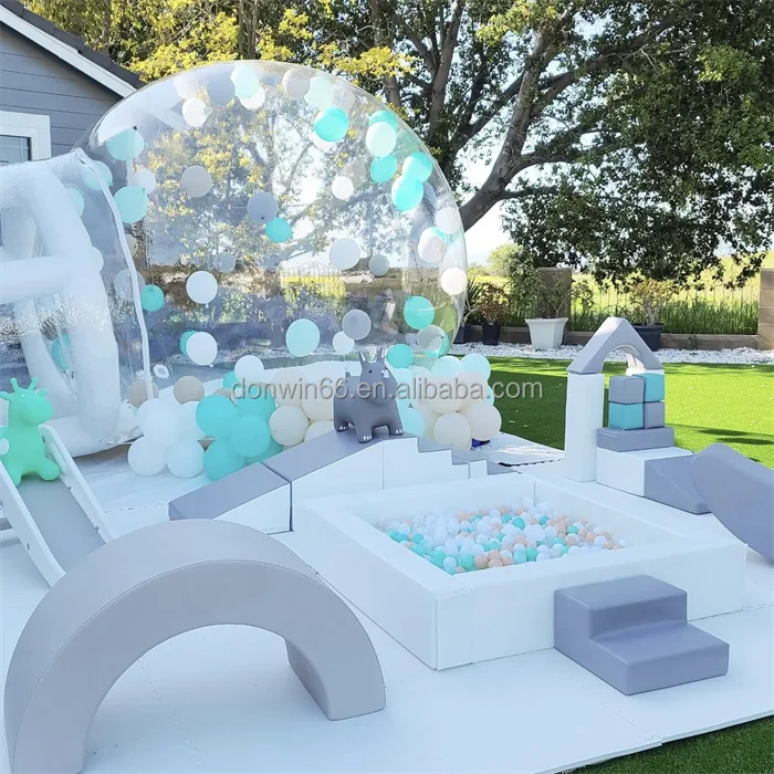 Clear Blow up Event 360 Degree 3m 4 Meters 5m Lighting Inflatable ...