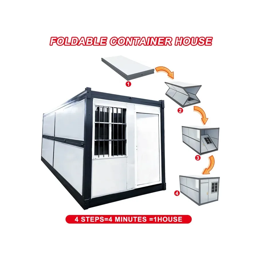 20ft Factory Prefab Casa Modular Container Tiny Homes Foldable Office ...