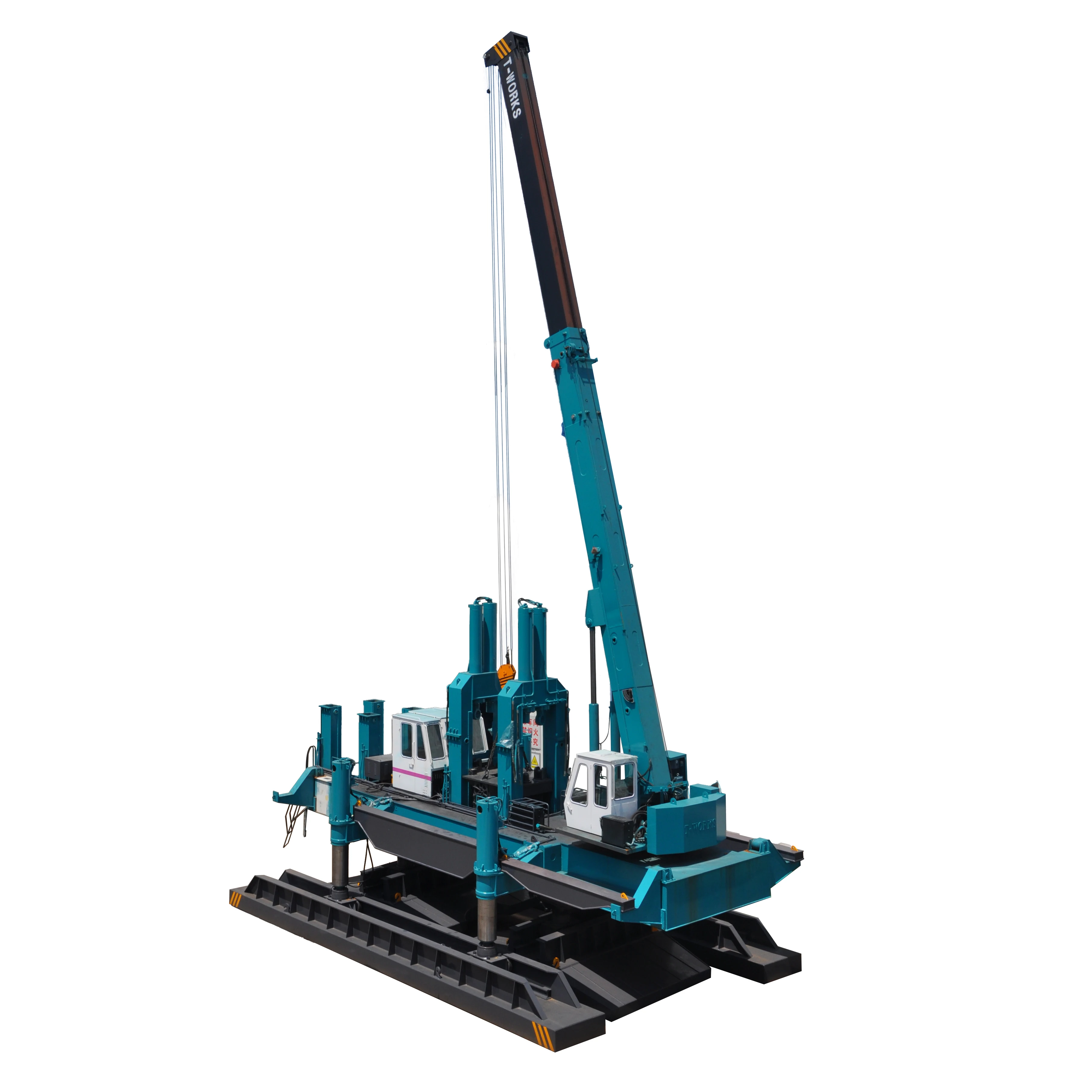 Truck Mounted Unit Hydraulic Static Piling Press Industrial Building's ...