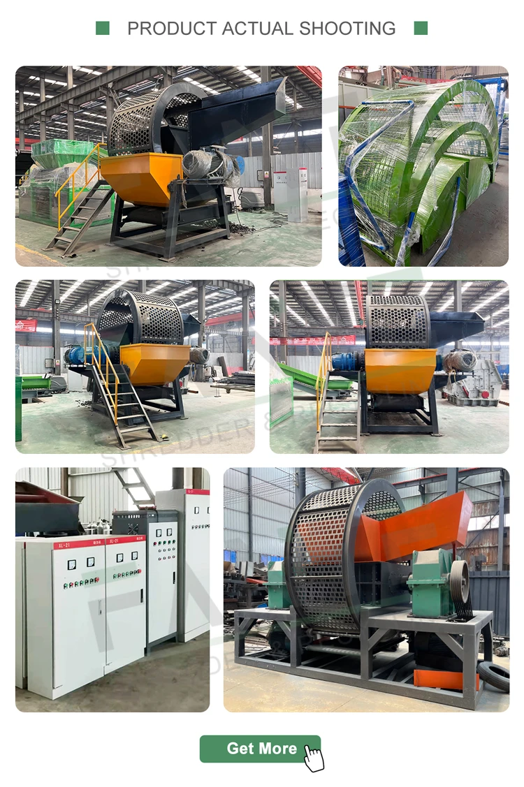 FANTE Heavy Duty Tire Shredder Machine - Sustainable Recycling