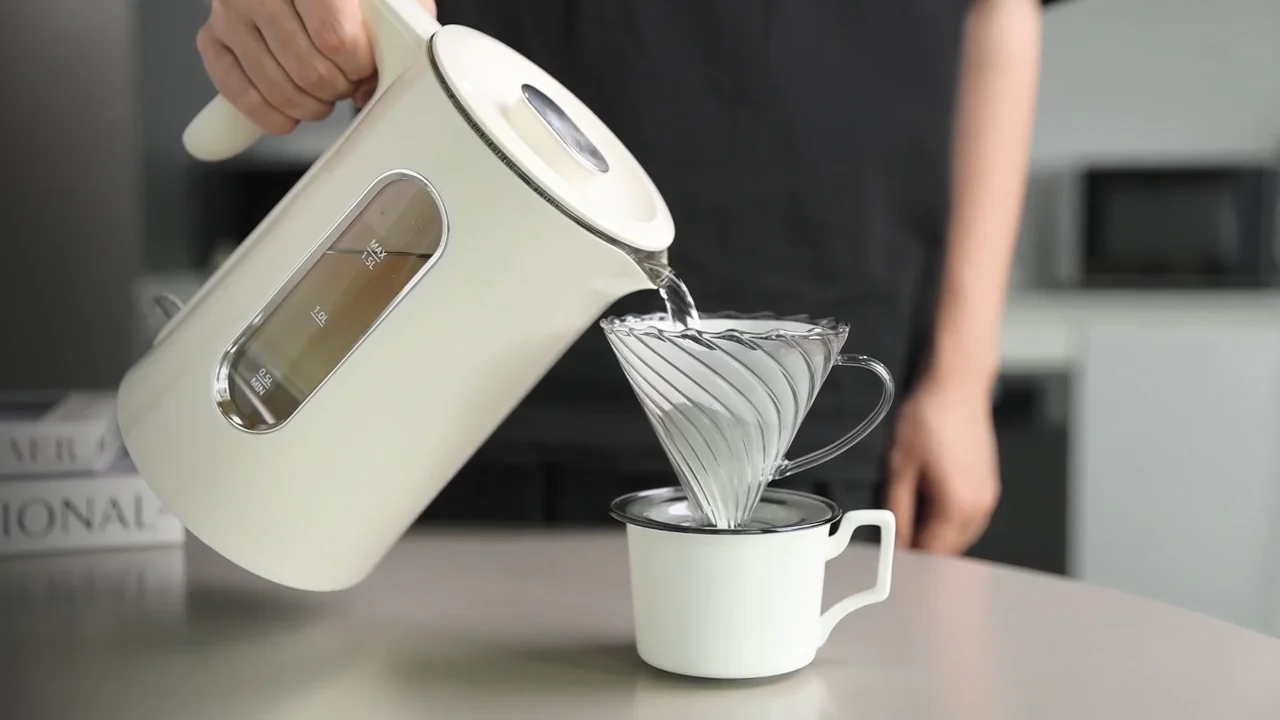 Great Quality Glass Electric Kettle With 1.5l Capacity Wide Handle With ...