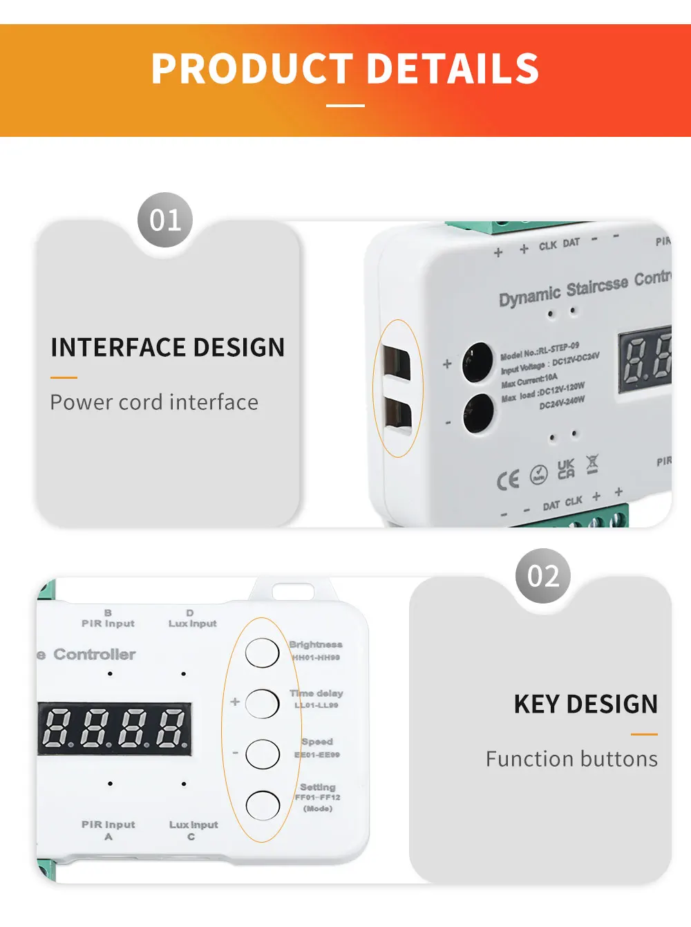 Step-09 Dynamic Stair Lighting Controller With Daylight Sensor And ...