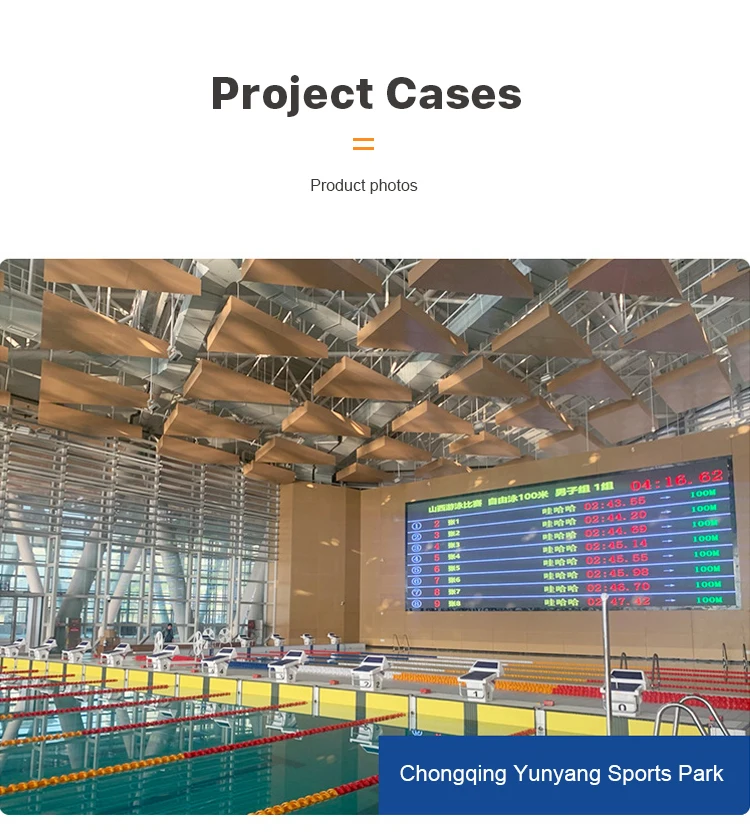 Swimming Timing and Scoring System Led Digital Electronic Scoreboard ...