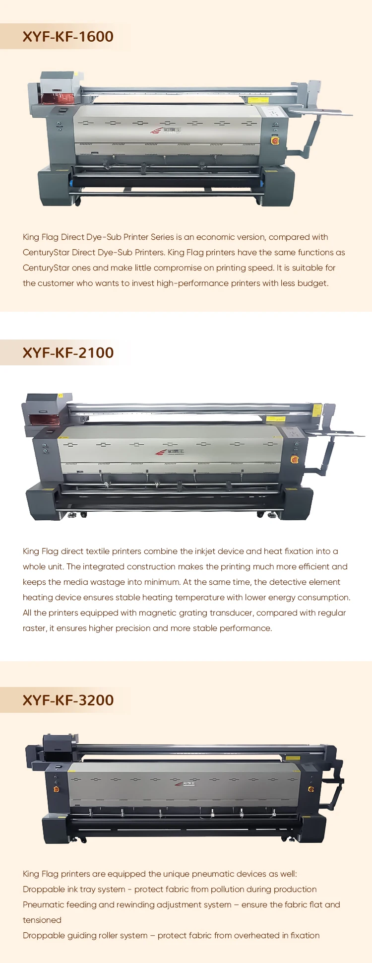 Kingflag Hot Sale High Quality XYF-KF-3200 3.2m Format Flag Banner Print Machine| Alibaba.com