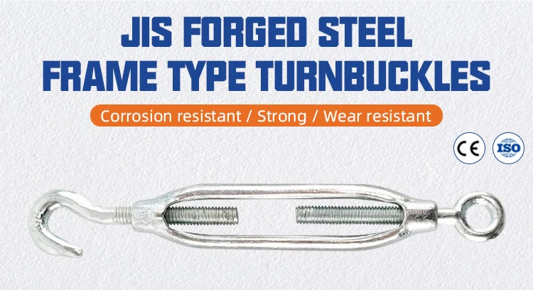 Jis Frame Type Open Body Turnbuckle With Eye And Hook - Buy Jis ...