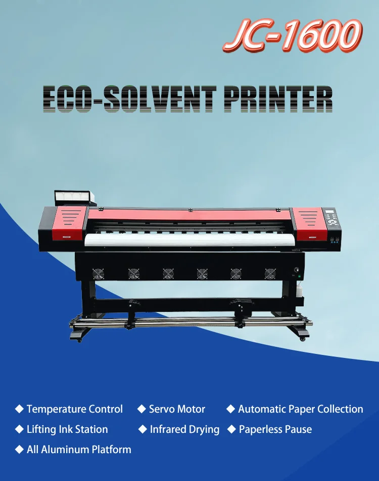 Poster Banner Eco Solvent Printer Car Sticker Poster Heat Transfer ...