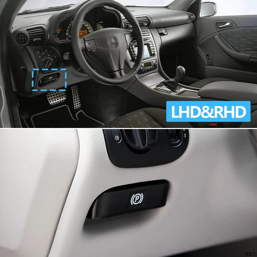 Car Handbrake Handle Parking Brake Lever Release Handle for Mercedes ...
