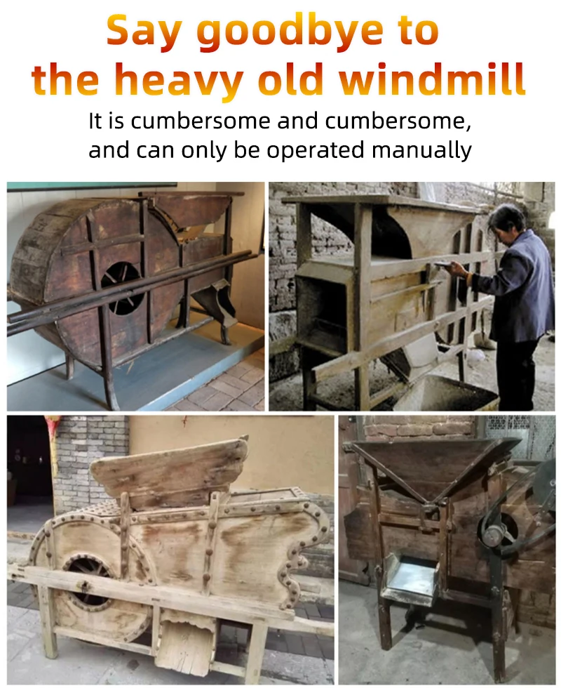 Efficient Grain Winnowing with Agricultural Transplanting Machine