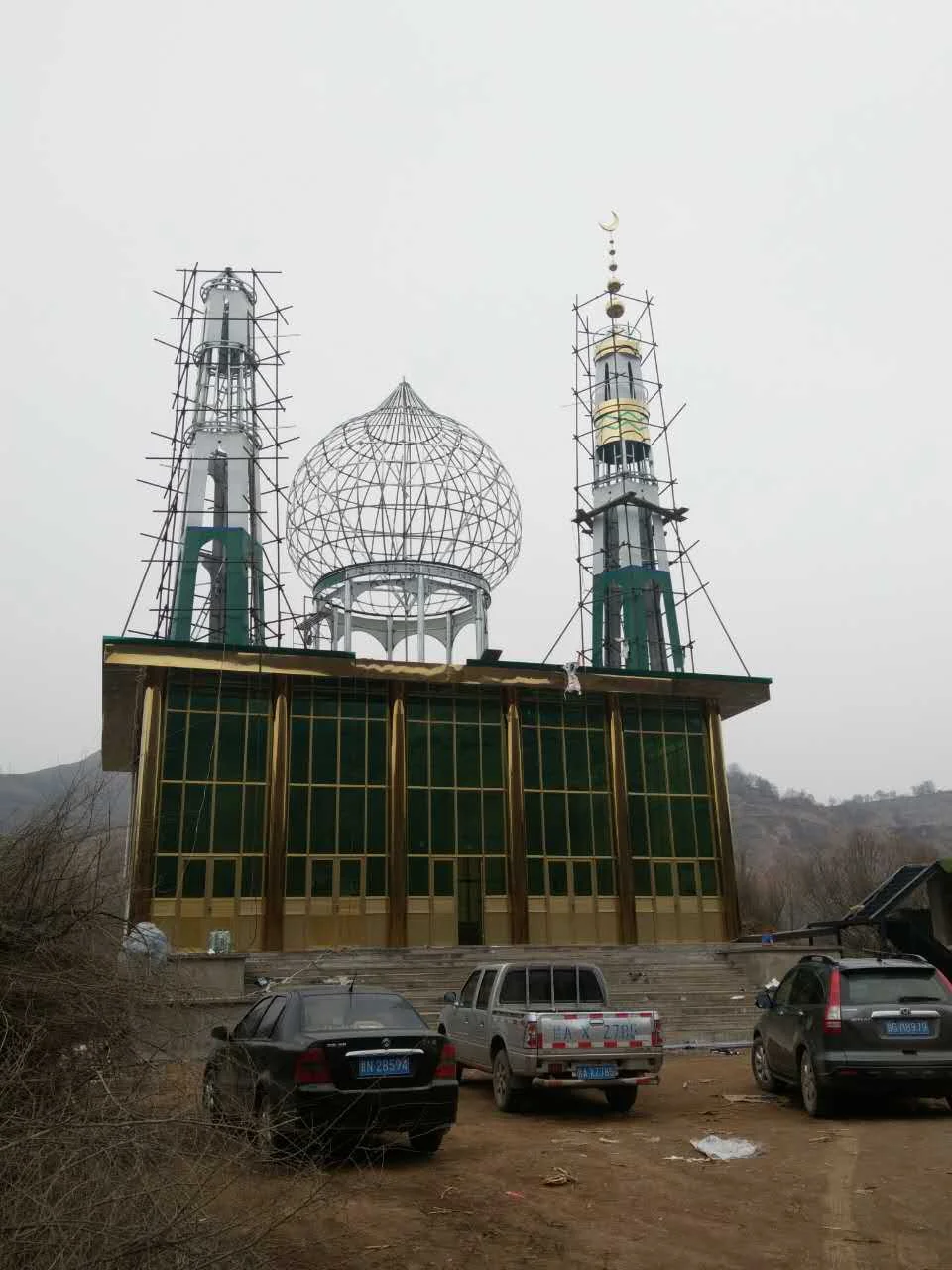 Space Frame Steel Structure Mosque Dome Roof Minaret| Alibaba.com
